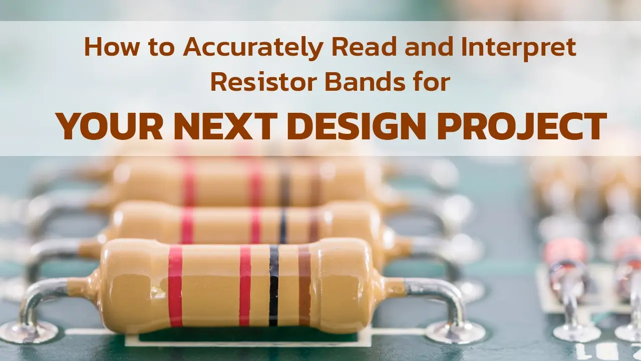 How to Read Resistor Colour Bands Accurately | Resistor Identification ...
