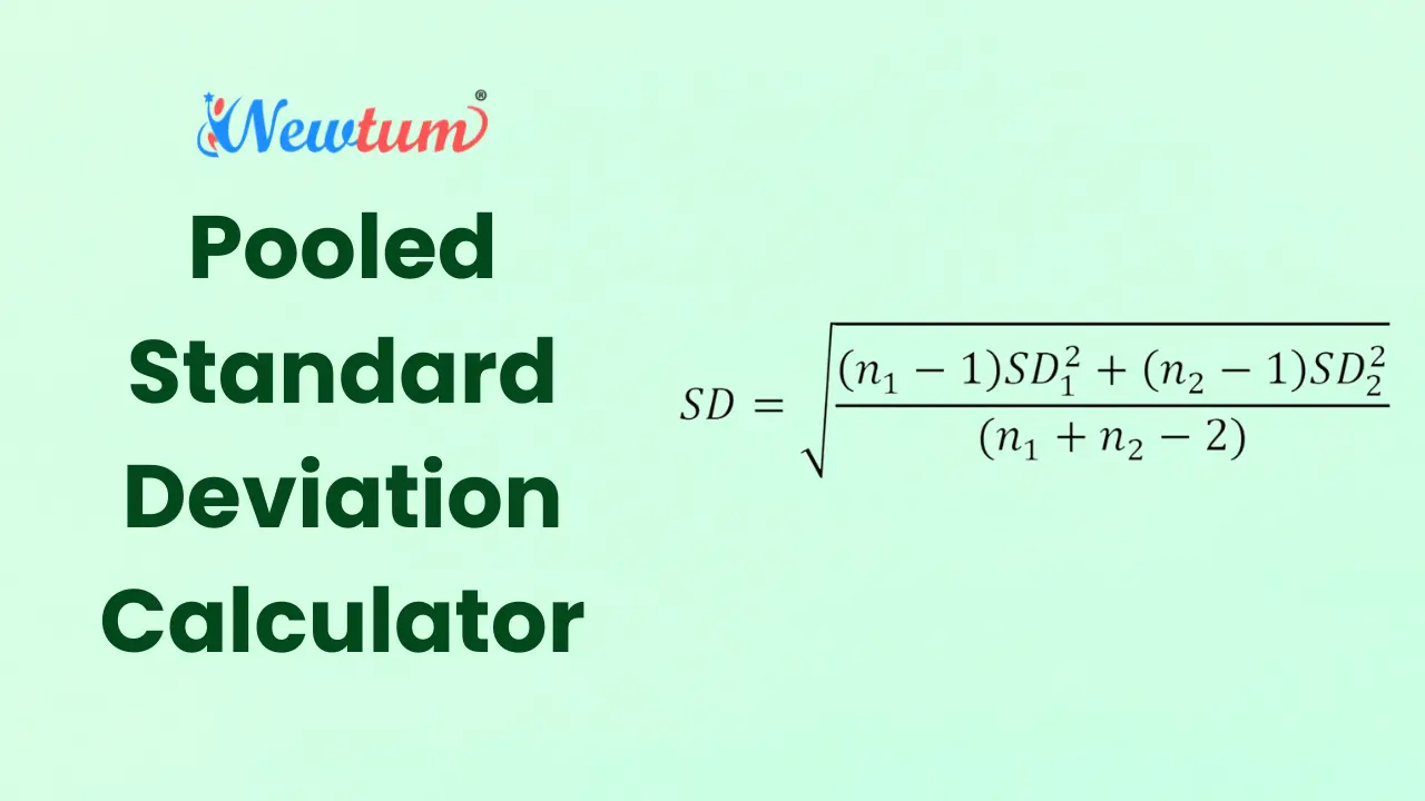 Accurate Pooled Standard Deviation Calculations Made Easy Accurate Pooled Standard Deviation Calculations Made Easy