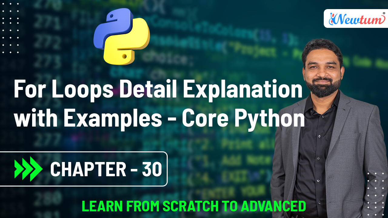 For Loops in Python Detailed Guide with Examples