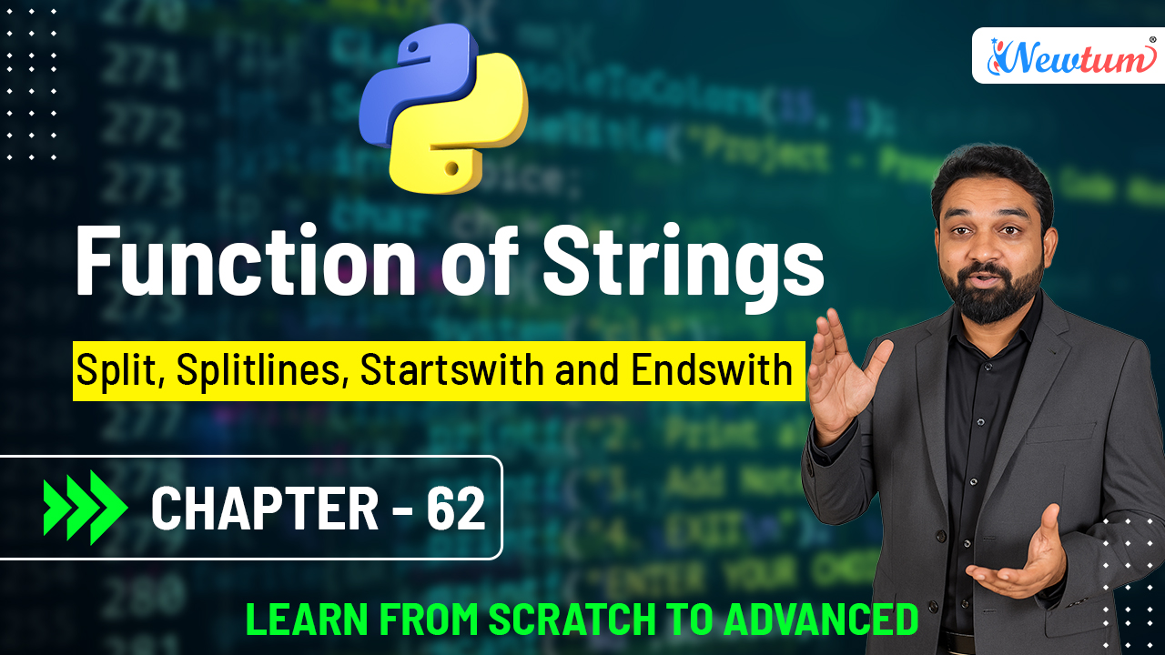 Python String Functions: Split & Startswith